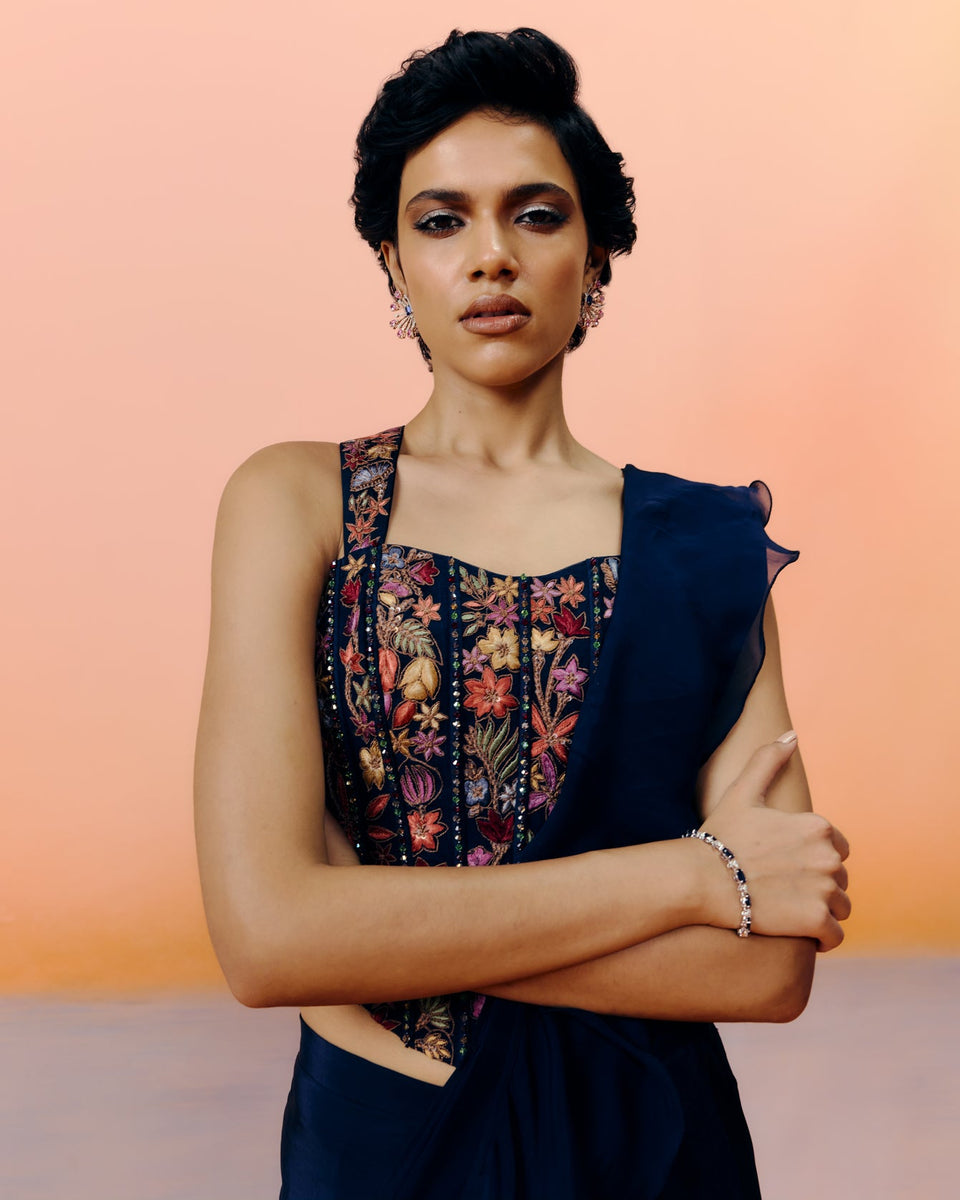 Nica Saree set – Mishru